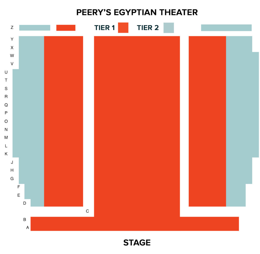 Venue Seating Maps – Onstage Ogden