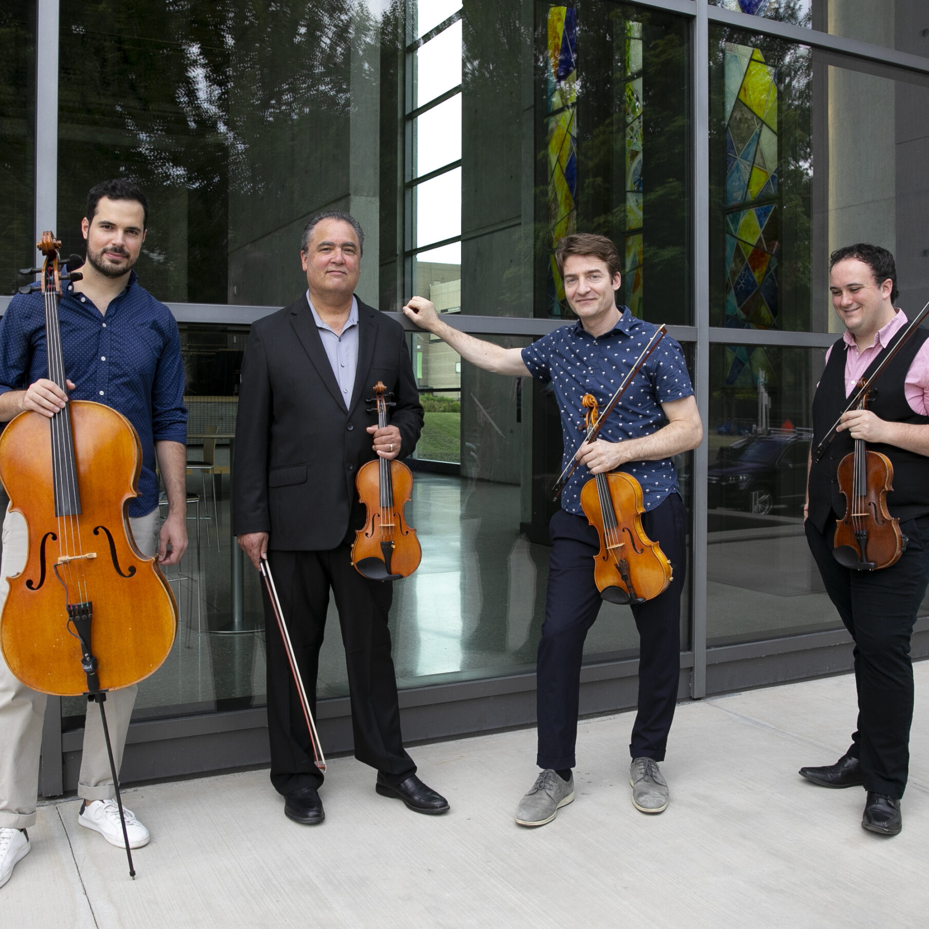 Turtle Island String Quartet - Onstage Ogden