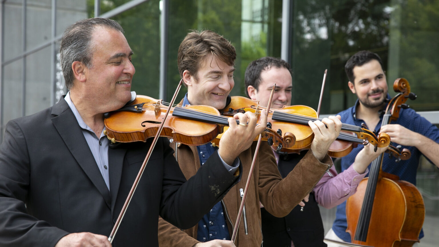 Turtle Island String Quartet - Onstage Ogden